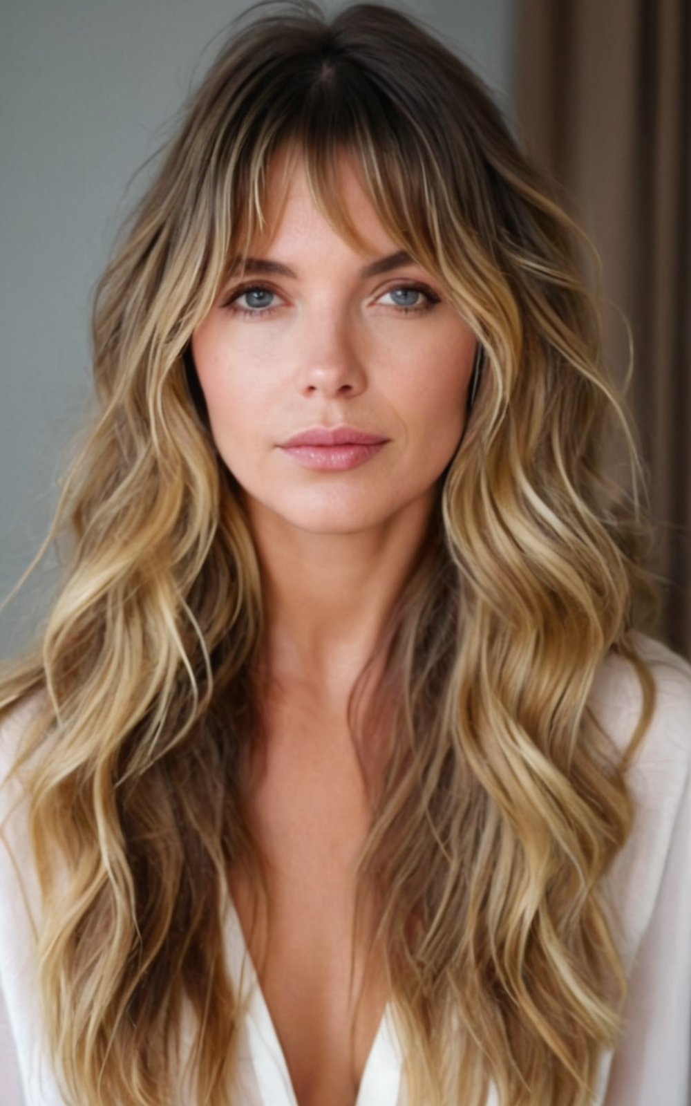 Beautiful Hairstyles With Long Curtain Bangs - Best Review