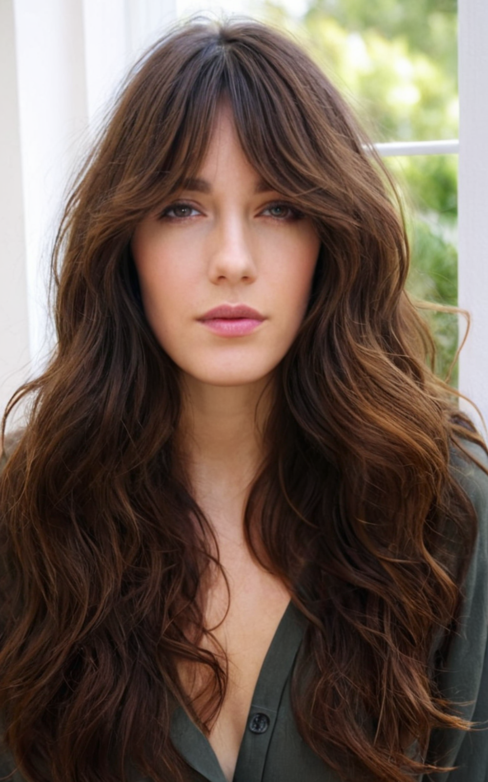 Beautiful Hairstyles With Long Curtain Bangs - Best Review