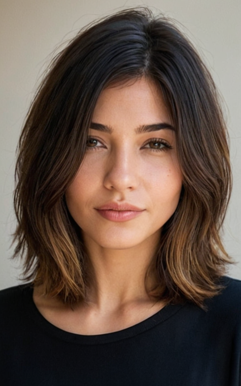 13 Best Hairstyles For Thin Hair And Round Faces - Best Review